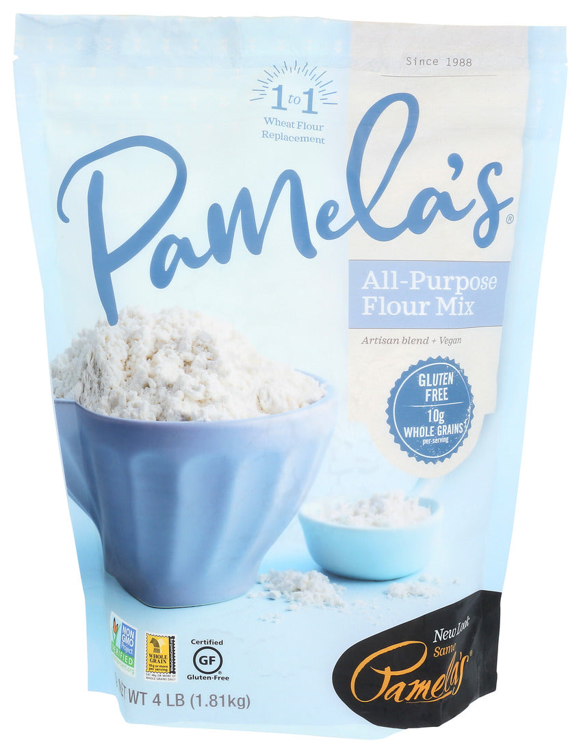 Pamela'S All Purpose Artisan Blend Flour 4 Lb — Mega Green Food