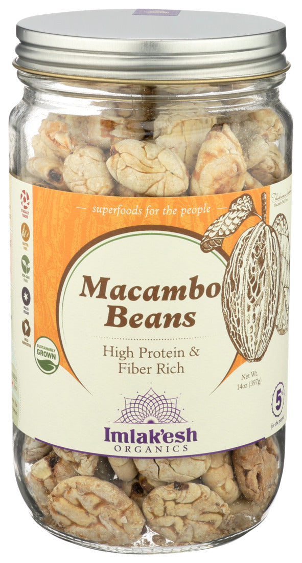 Imlak`Esh Organics Wild Harvest Macambo Beans 14 Oz — Mega Green Food