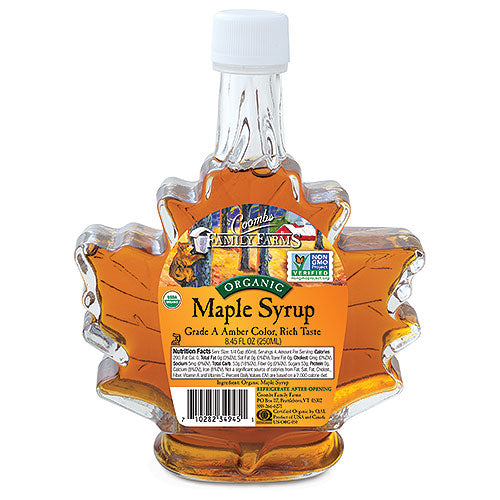 Coombs Family Farms Grade A Amber Color Rich Taste Organic Maple Syrup ...