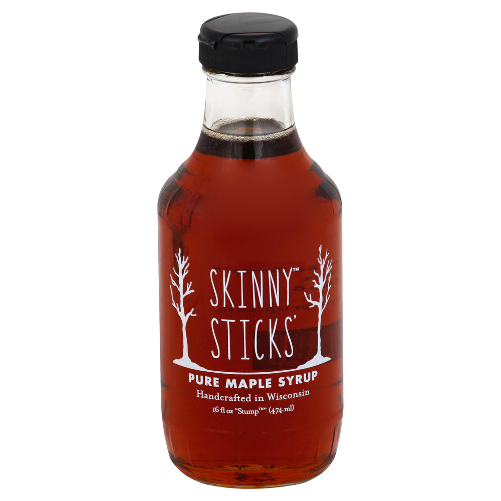 Skinny Sticks Maple Syrup Pure Maple Syrup 16 Oz — Mega Green Food