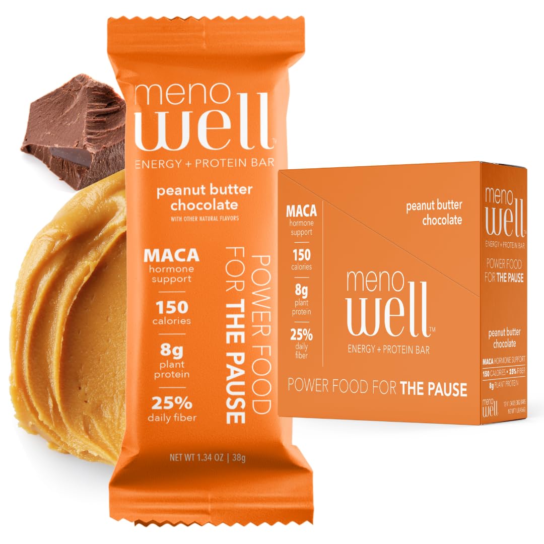 Menowell Nutritional Bar Peanut Butter Chocolate 1.34 Oz — Mega Green Food